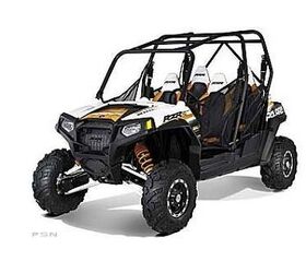 2012 Polaris Ranger RZR 4 800 EPS White / Orange Madness Robby Gordon ...