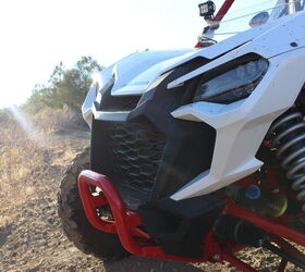 Fall-ing For Red, a First (Fun) Ride with Honda’s Amped Up Talon | ATV.com