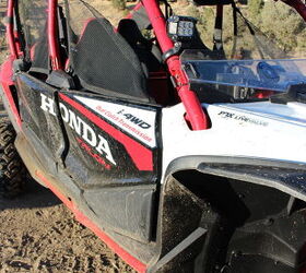 Fall-ing For Red, a First (Fun) Ride with Honda’s Amped Up Talon | ATV.com